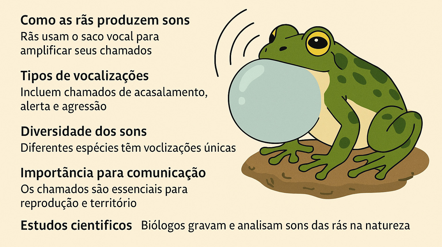 Sons e Comunicação das Rãs: Como Esses Anfíbios se Expressam - Blog do ...
